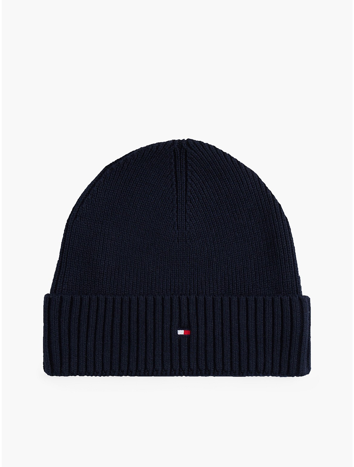 TOMMY HILFIGER Tommy Hilfiger Cotton-Cashmere Blend Ribbed Beanie